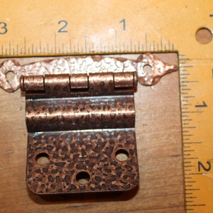 Restored Vintage Hammered Offset Copper Kitchen Cabinet Hinge Z-17 - Etsy