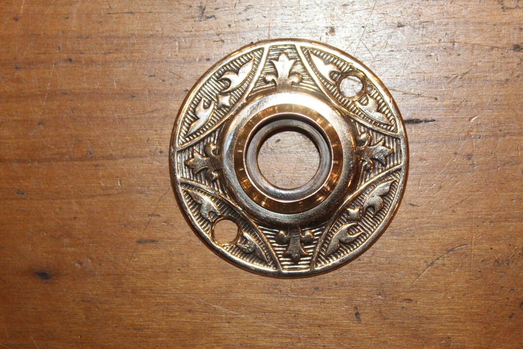 Antique Ornate Cast Bronze Rosette for Sargent H-26100 & H-26101 EE-111 ...