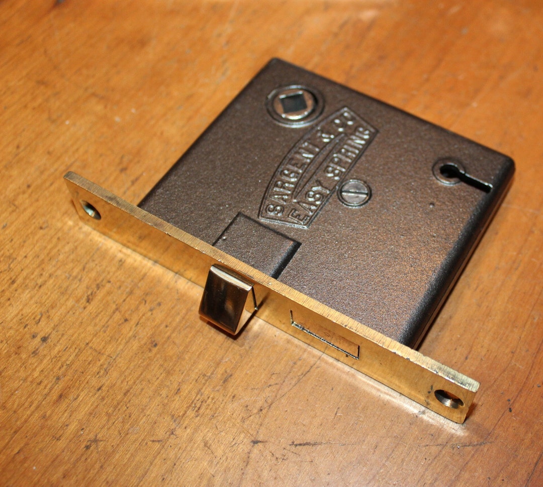 Sargent Easy Spring 5234 Victorian Cast Iron Mortise Lock With Bronze ...