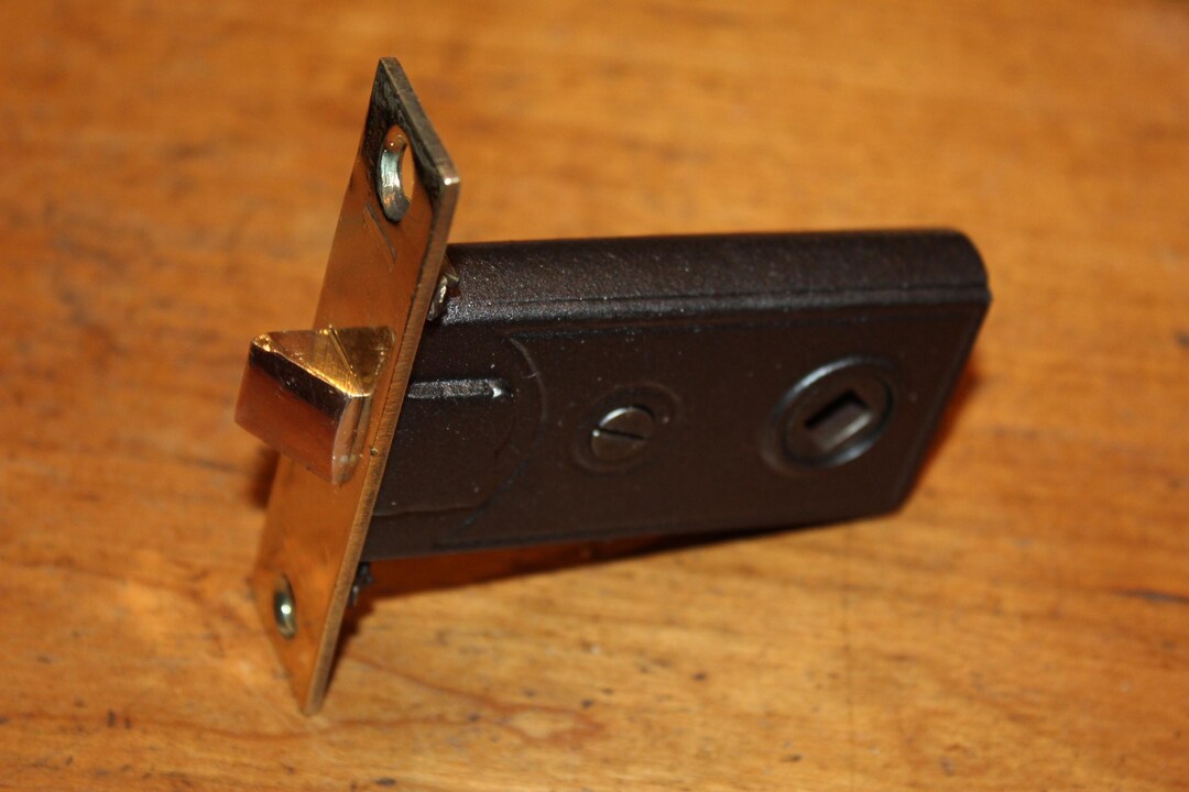 Antique Small Cast Iron Passage Mortise #035 Excellent Restored ...