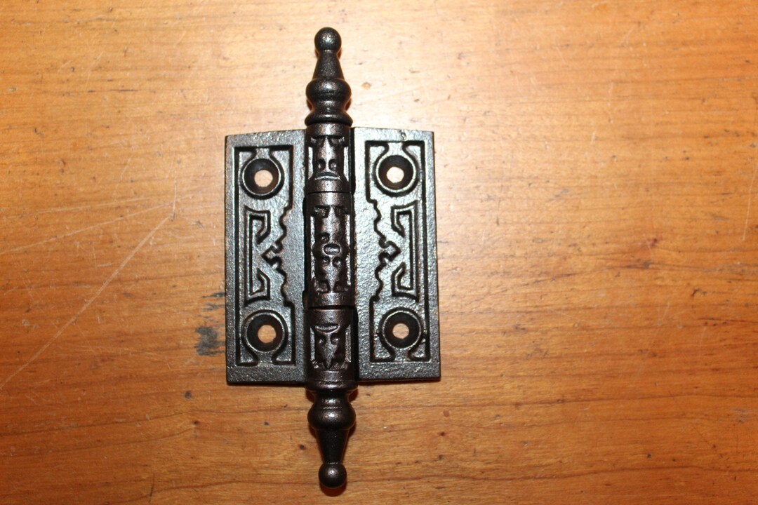 One Ornate 2-1/2" X 2" Victorian Steeple Tipped Cast Iron Hinge F-1 - Etsy