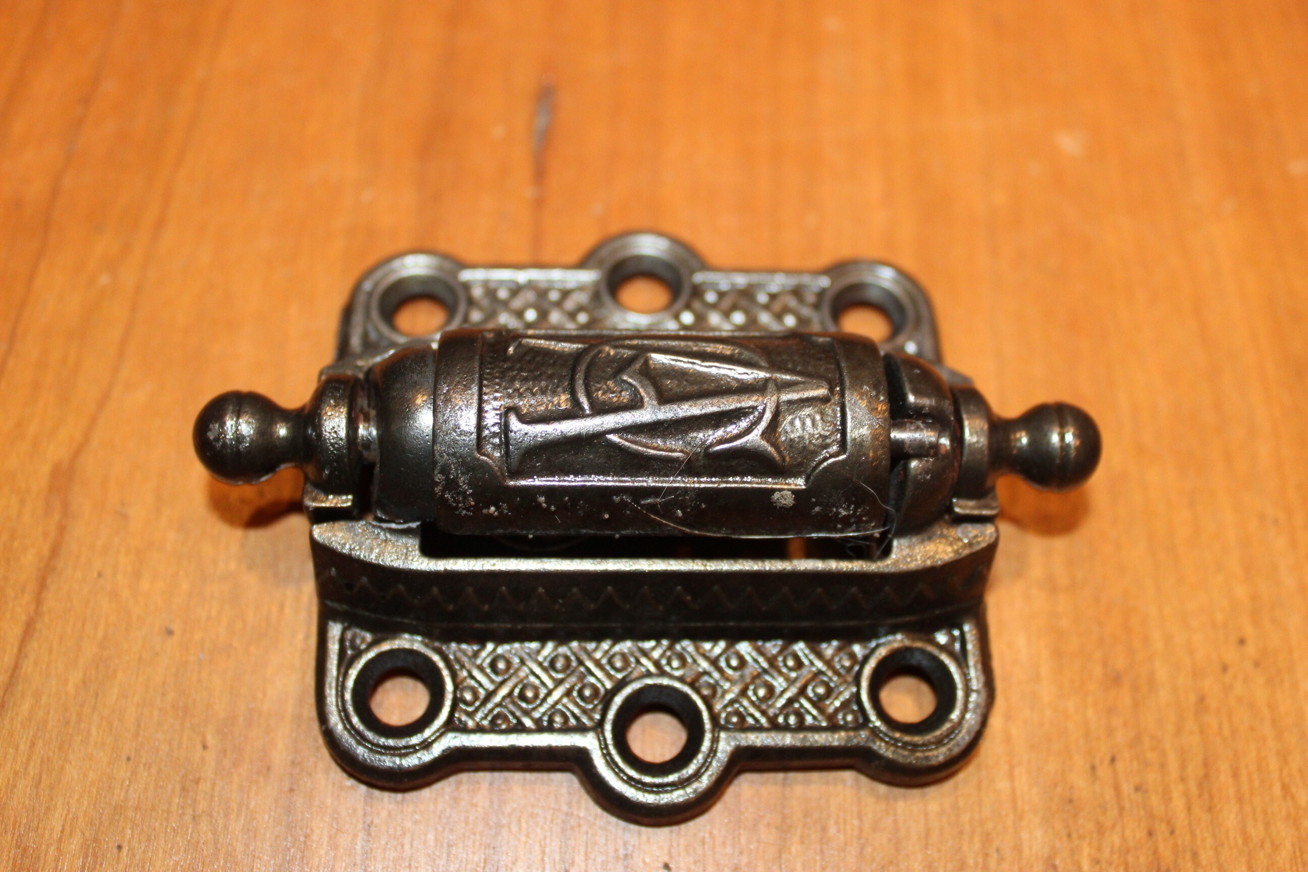 Antique Cast Iron Victorian CA Spring Loaded Screen Door Hinge | Etsy