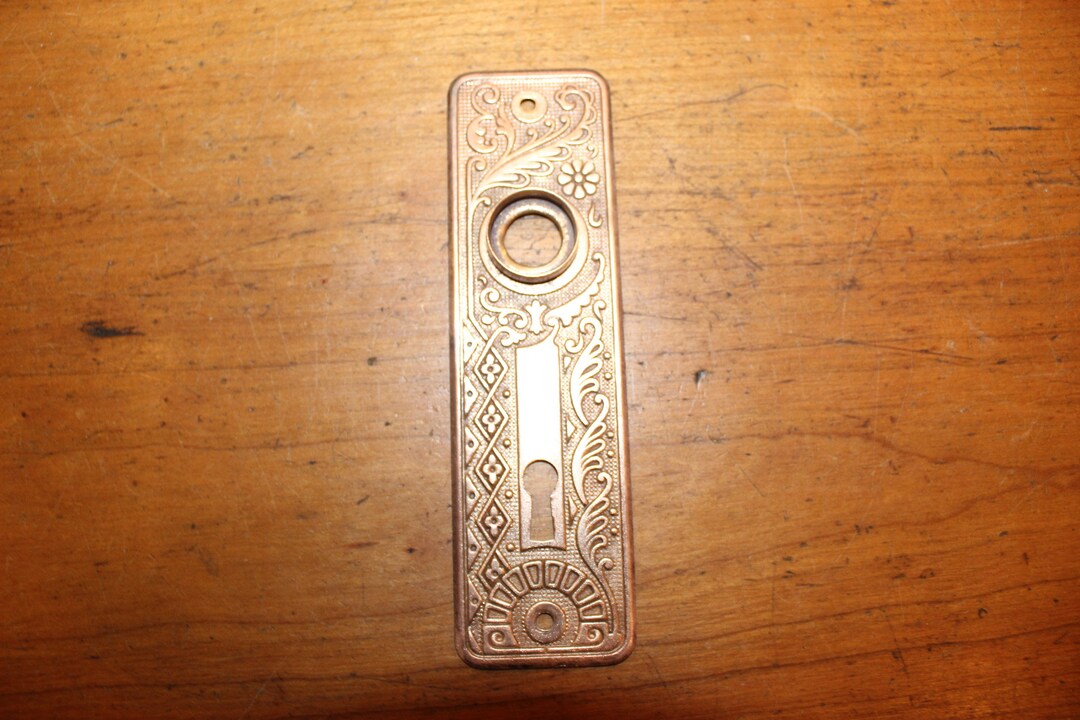 Corbin Ceylon B-11410 Victorian Antique Copper Toned Bronze Escutcheon ...