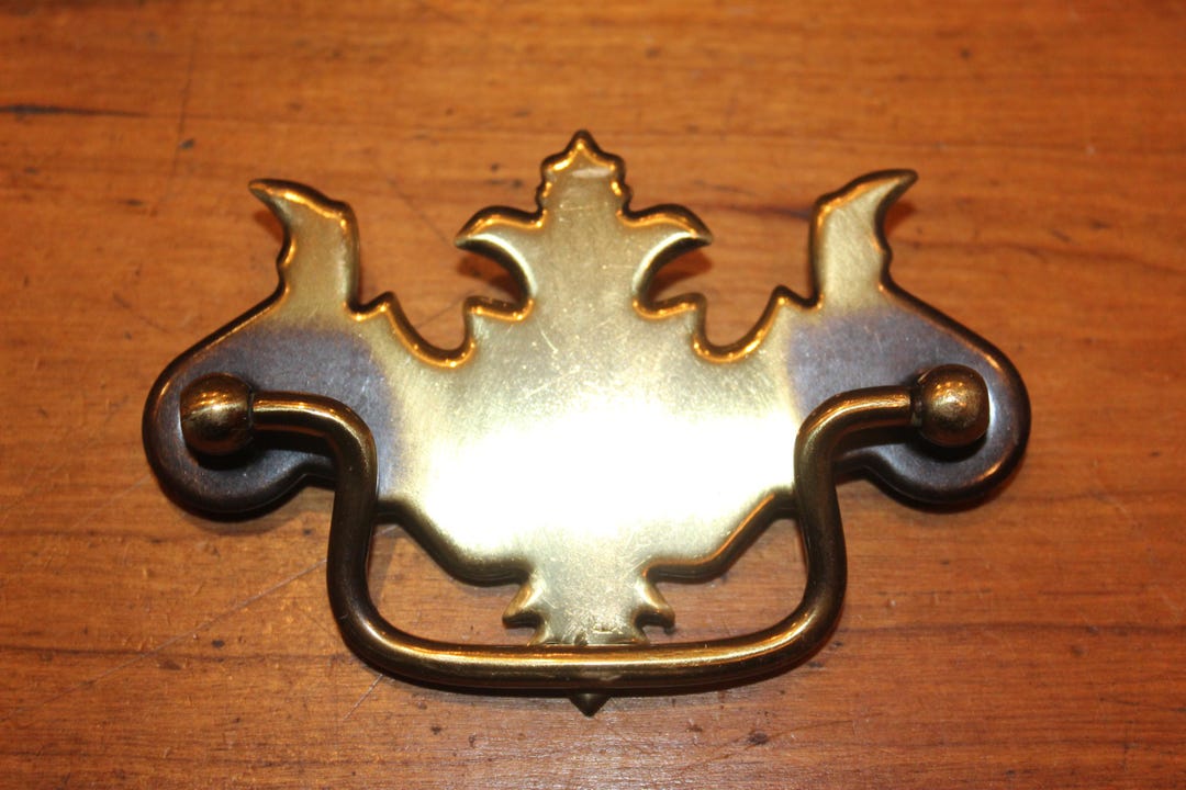 NOS Amerock Bp-871-ae Vintage Batwing Drop Bail Drawer Pull Handle GG ...