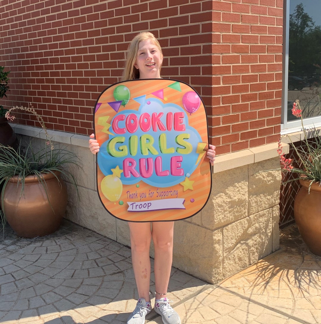 Girl Scout Cookie Sign - Etsy