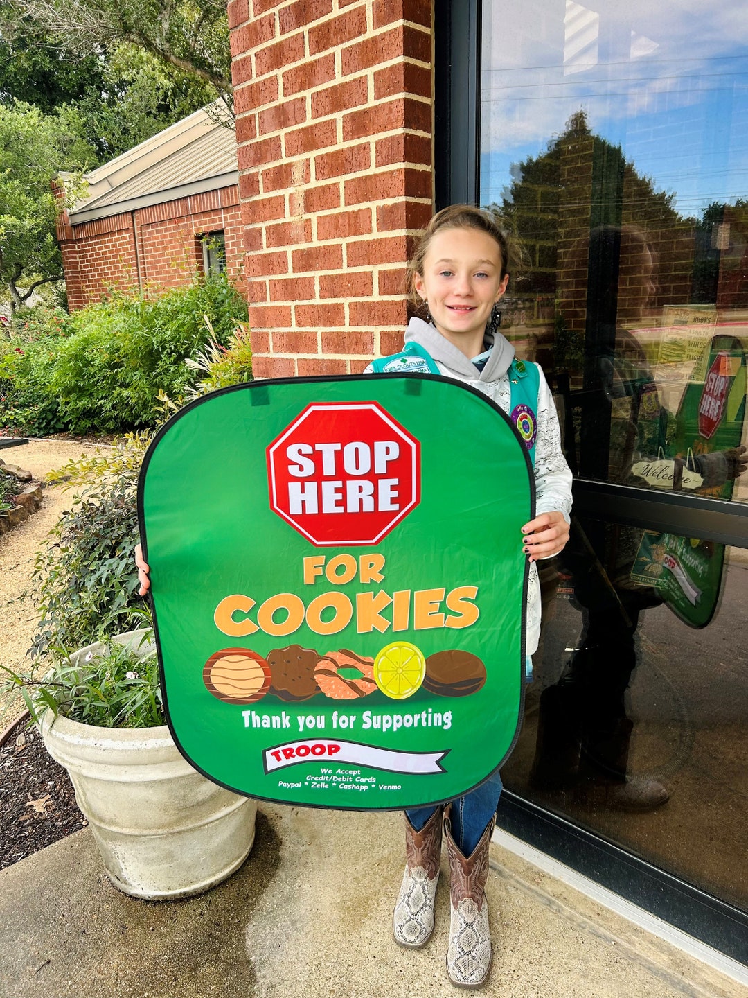 Girl Scout Cookie Sign - Etsy