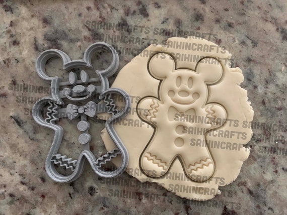 Classic Mickey Mouse Gingerbread/cookie Cutter/fondant | Etsy