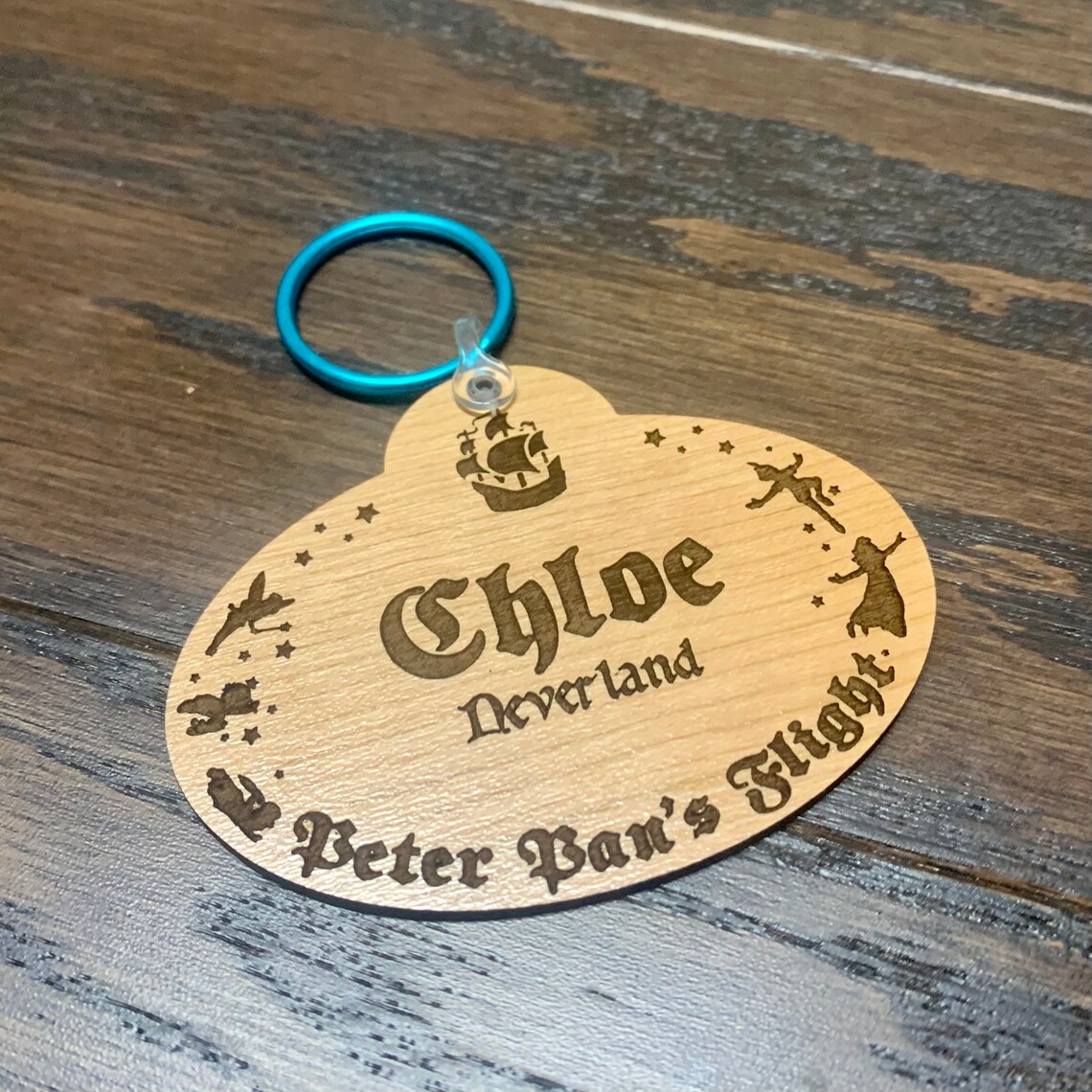 Custom/personalized Peter Pan/ Peter Pan Flight Inspired Wood - Etsy