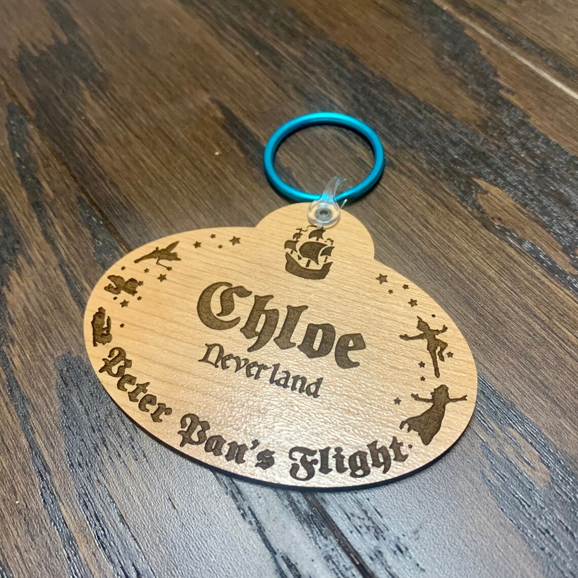 Custom/personalized Peter Pan/ Peter Pan Flight Inspired Wood - Etsy