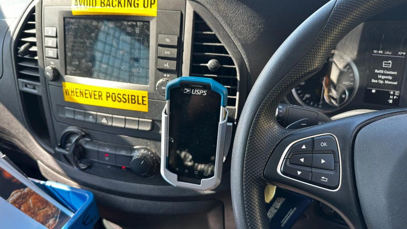 USPS Metris Scanner Holder Mount | Custom 3D Printed Scanner Cradle for ...