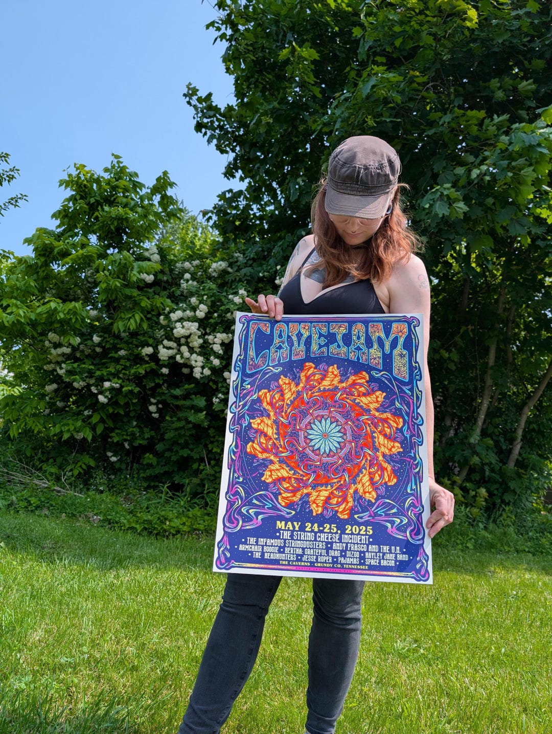 Cavejam 2025 Artist Prints - the Caverns Cave Jam Festival - Etsy