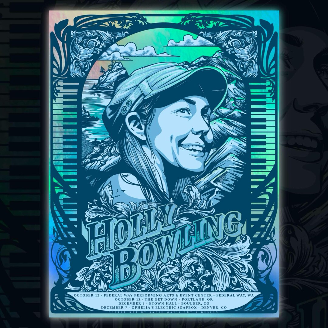 Holly Bowling Official Poster 2024 AP - Etsy