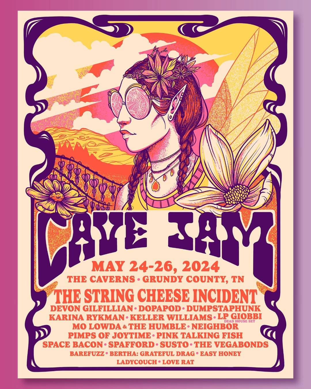 Cavejam 2024 Artist Prints - Etsy