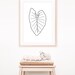Kalo Print // Black and White Print // Hawaiian Wall Art // Aloha Art ...