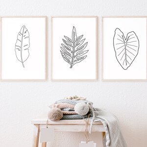 Kalo Print // Black and White Print // Hawaiian Wall Art // Aloha Art ...