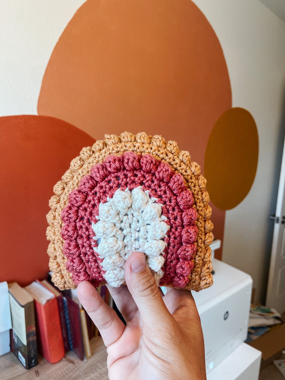 Boho Rainbow Baby Rattle // Rainbow Baby // Rainbow Toy // Baby Shower ...