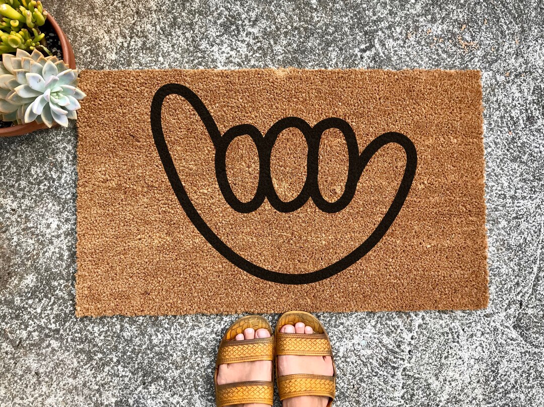 Super Shaka Doormat // E Komo Mai Doormat // Howzit Doormat // Welcome ...