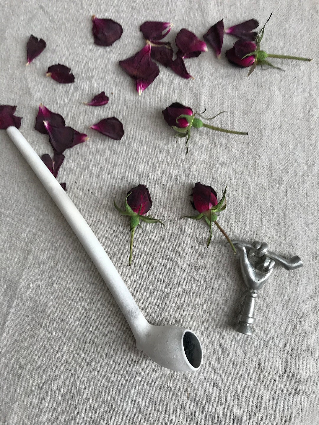 A “gentleman’s Hand Holding a Clay Pipe” Pewter Pipe Tamper - Etsy