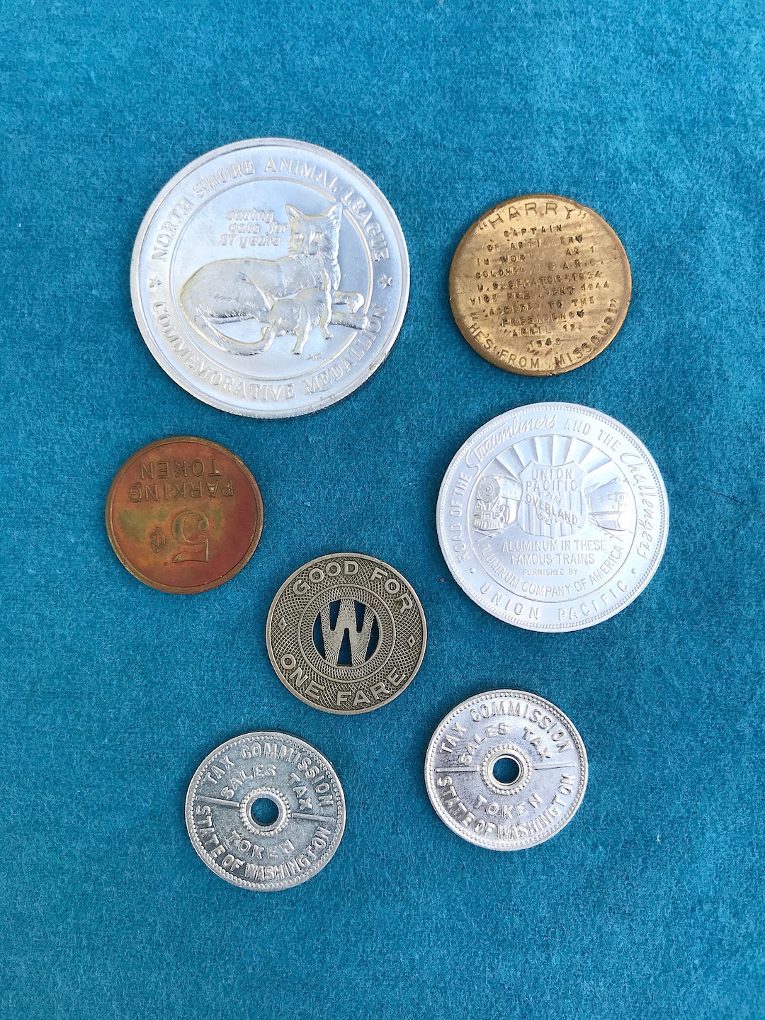Advertising Tokens and Promo Coins - Etsy