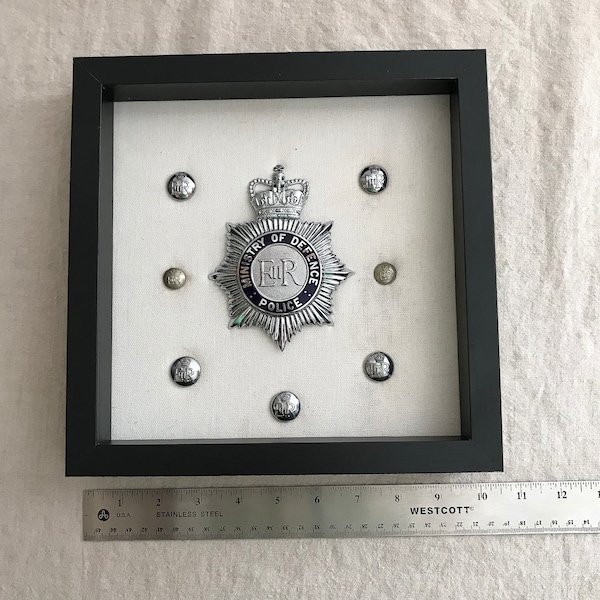 Shadow Box Uniform Police - Etsy