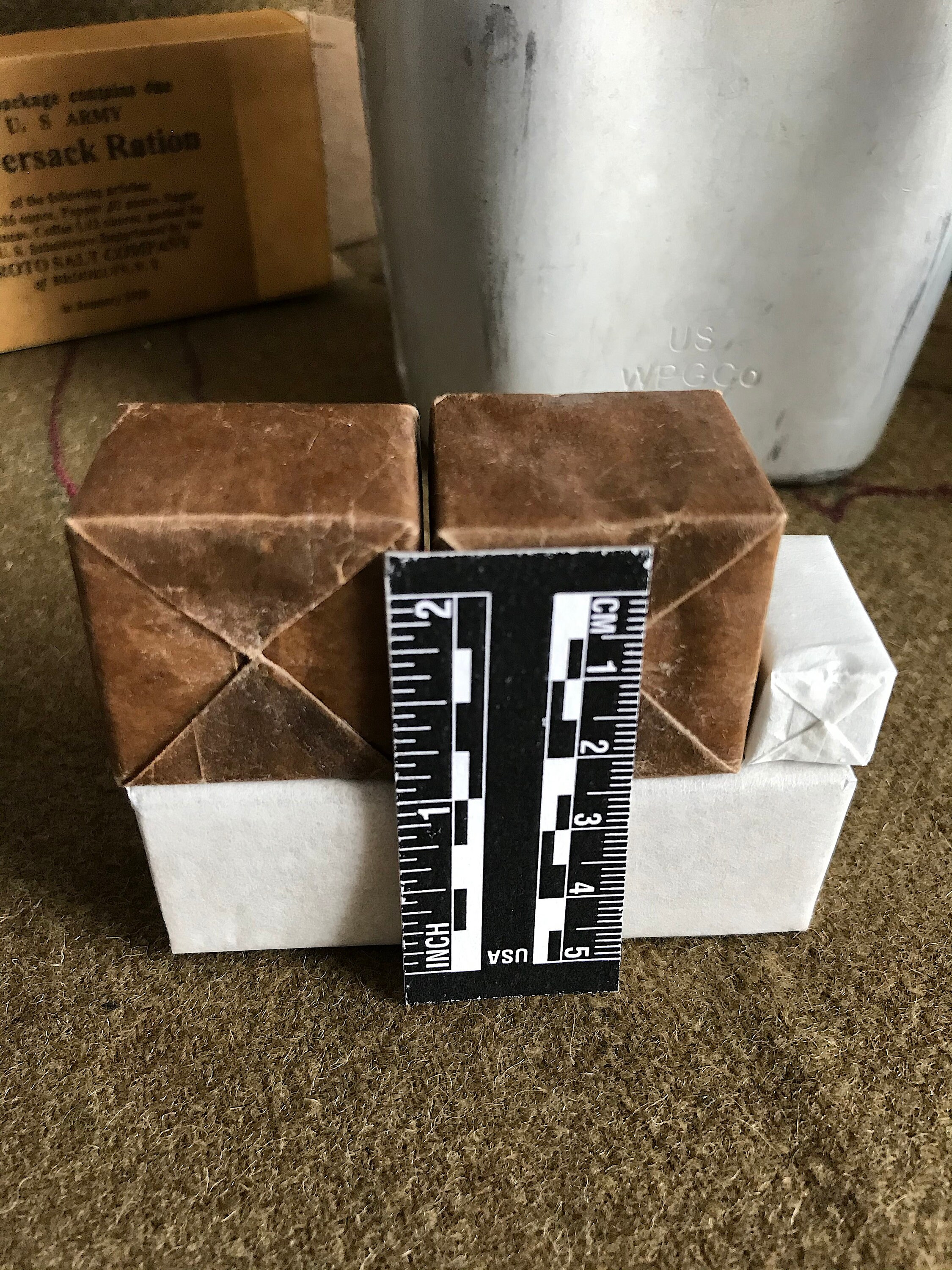 WWI U.S. 1909 Haversack Ration contents Included - Etsy