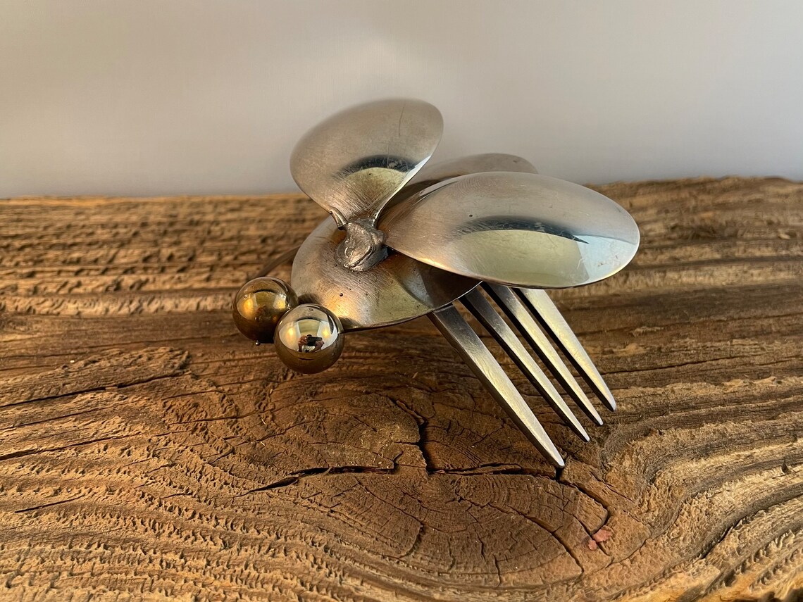 Silverware Ladybug Trinket Critters set of Three - Etsy