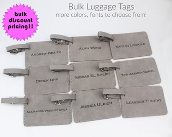 Bulk Luggage Tags - Etsy