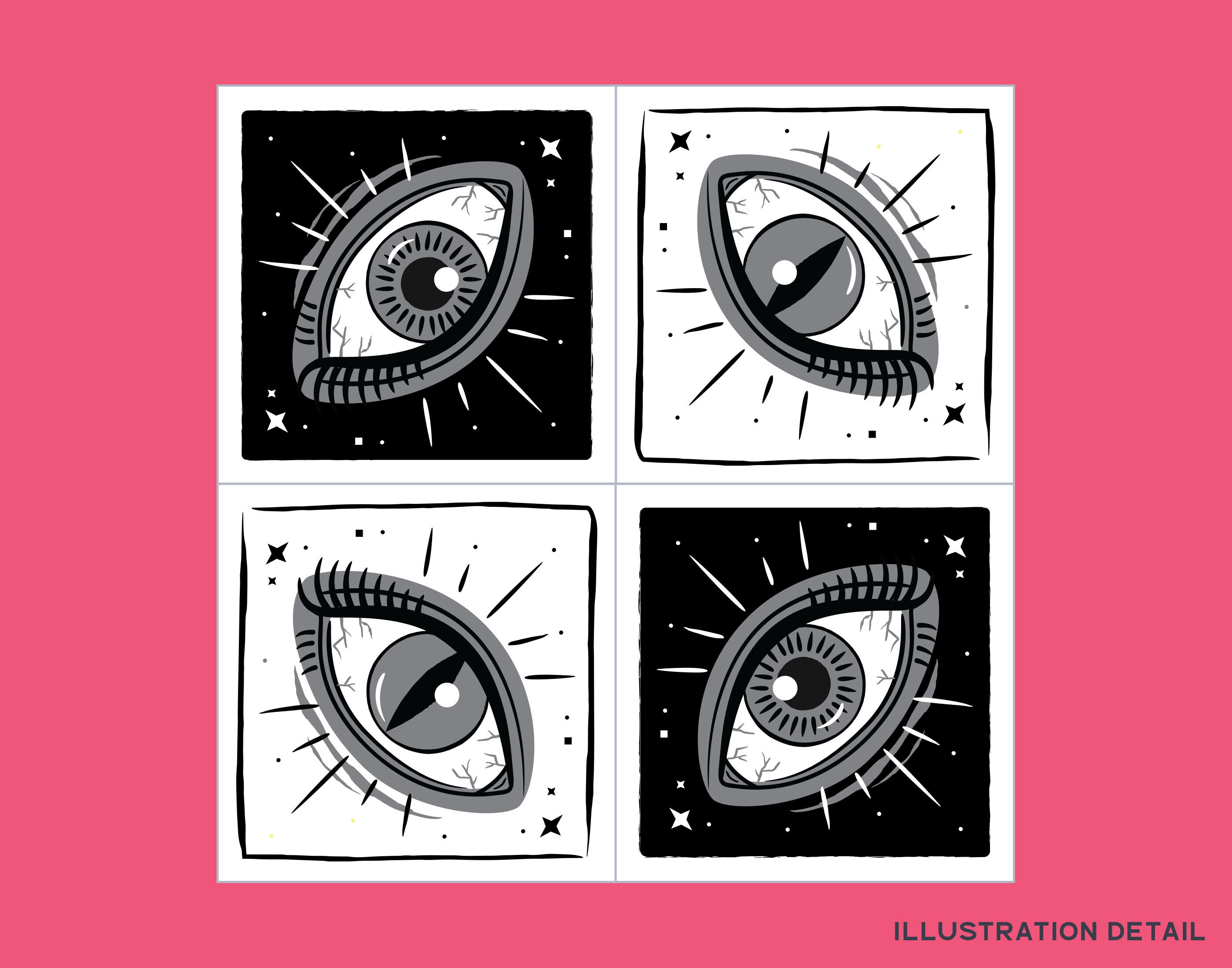 All Seeing Eye Printable Cootie Catcher Paper Fortune Teller | Etsy