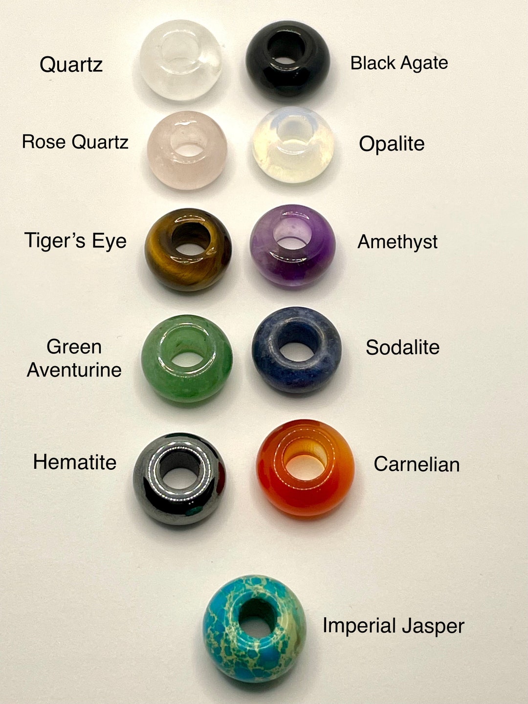 1 Large Hole Loc Bead - 5.5 -6mm Bead Hole - Etsy