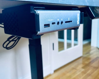 Under Desk or Wall Mount for Caldigit TS3 Plus Dock With Mounting ...