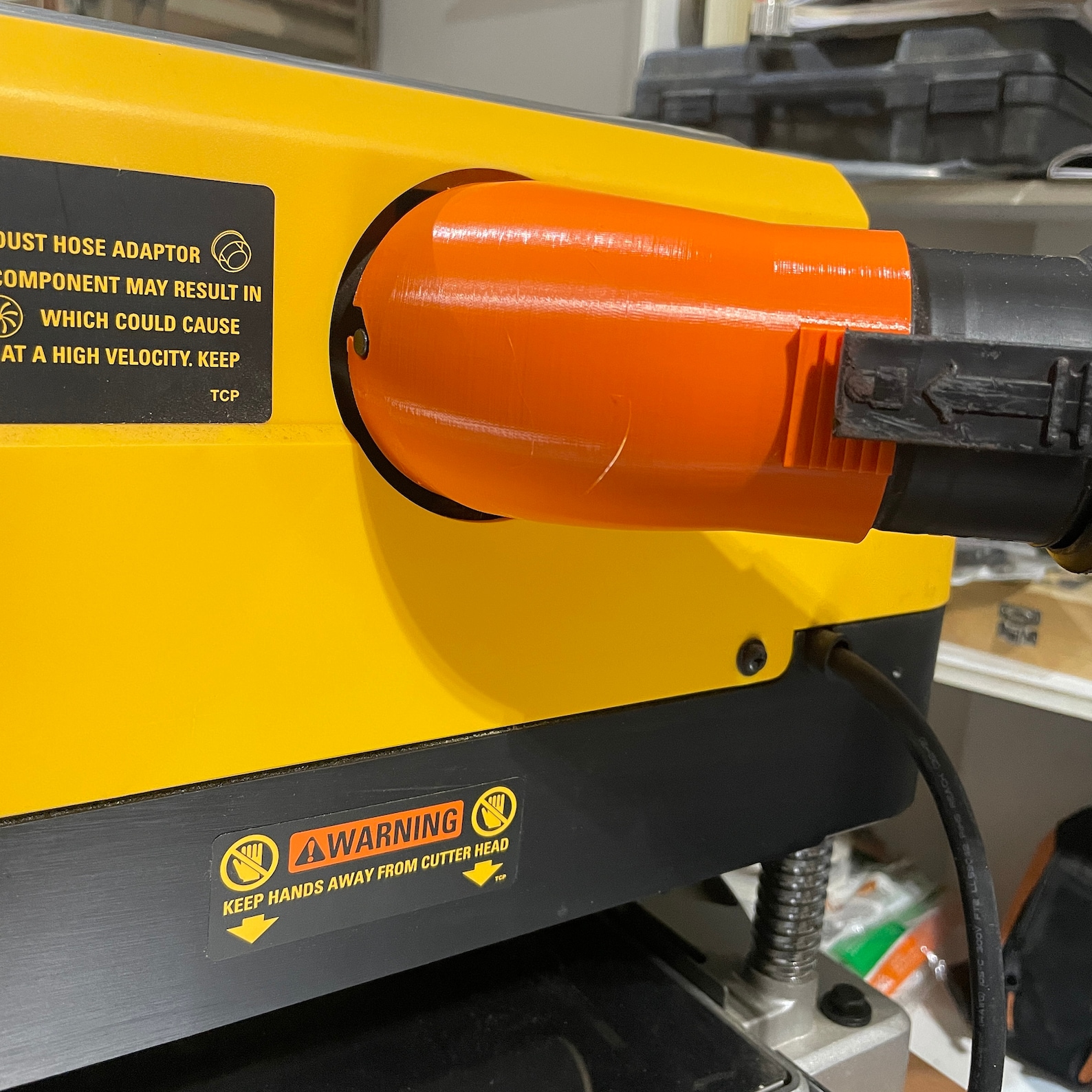 2.5 Inch Dust Collection Hose Adapter for Dewalt DW735 DW735X | Dewalt ...