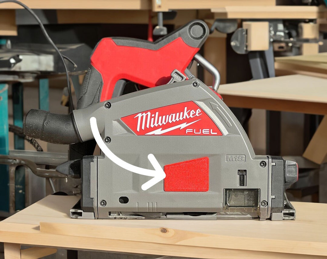 Milwaukee M18 Track Saw Arbor Cover - for Improved Dust Collection - Etsy
