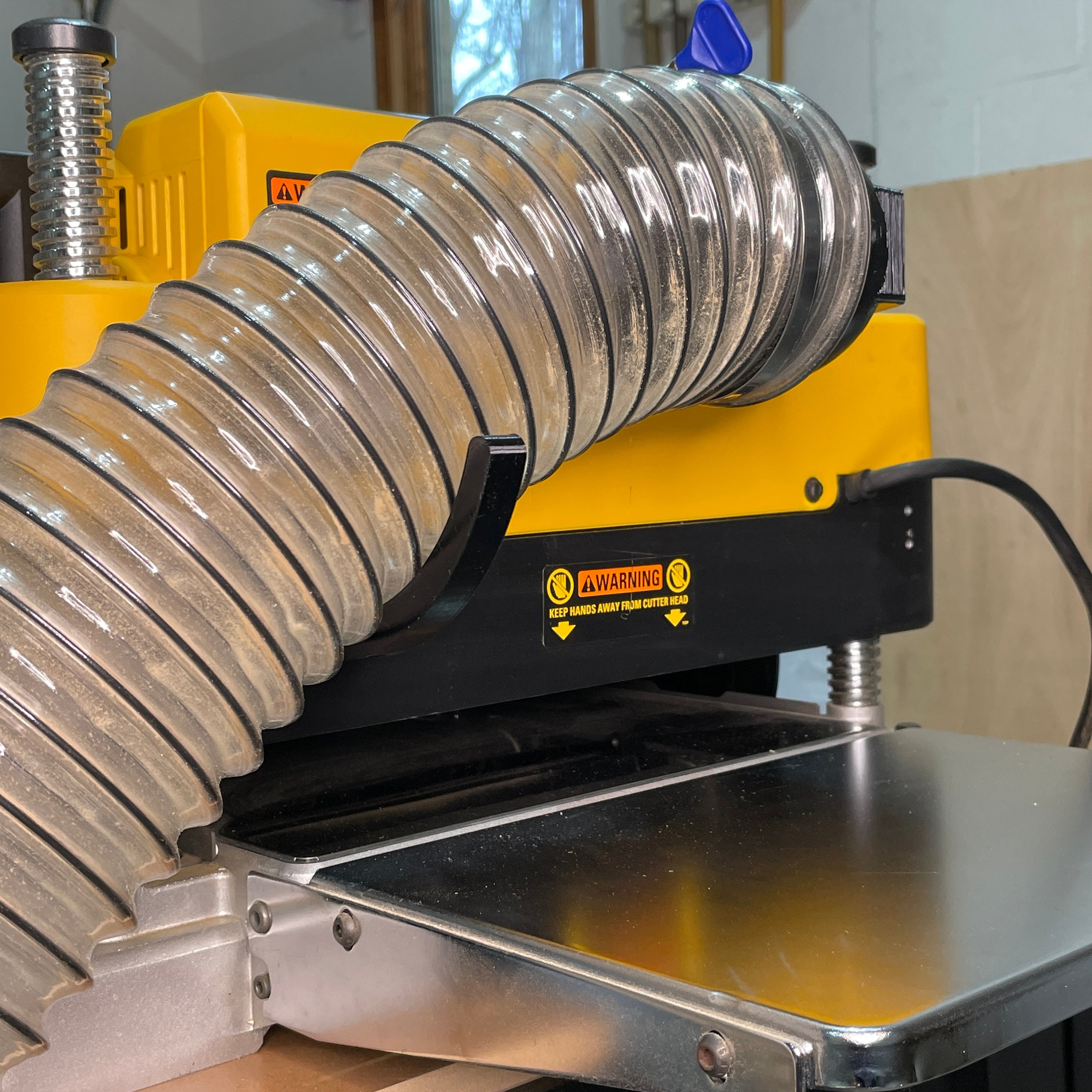 90 Degree 4'' Vacuum Hose Adapter for Dewalt DW735/735X Planer 90 ...