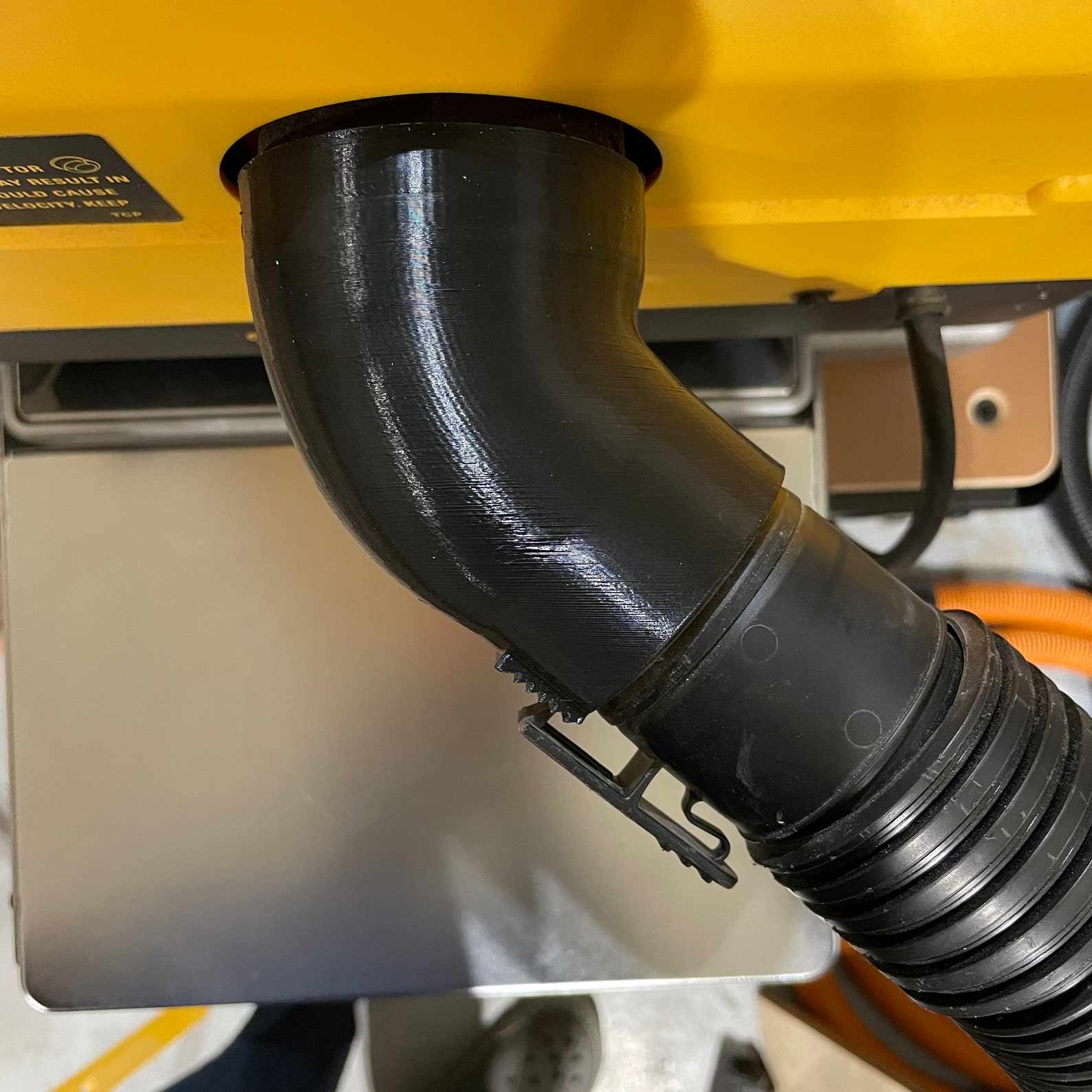 2.5 Inch Dust Collection Hose Adapter for Dewalt DW735 DW735X Dewalt ...