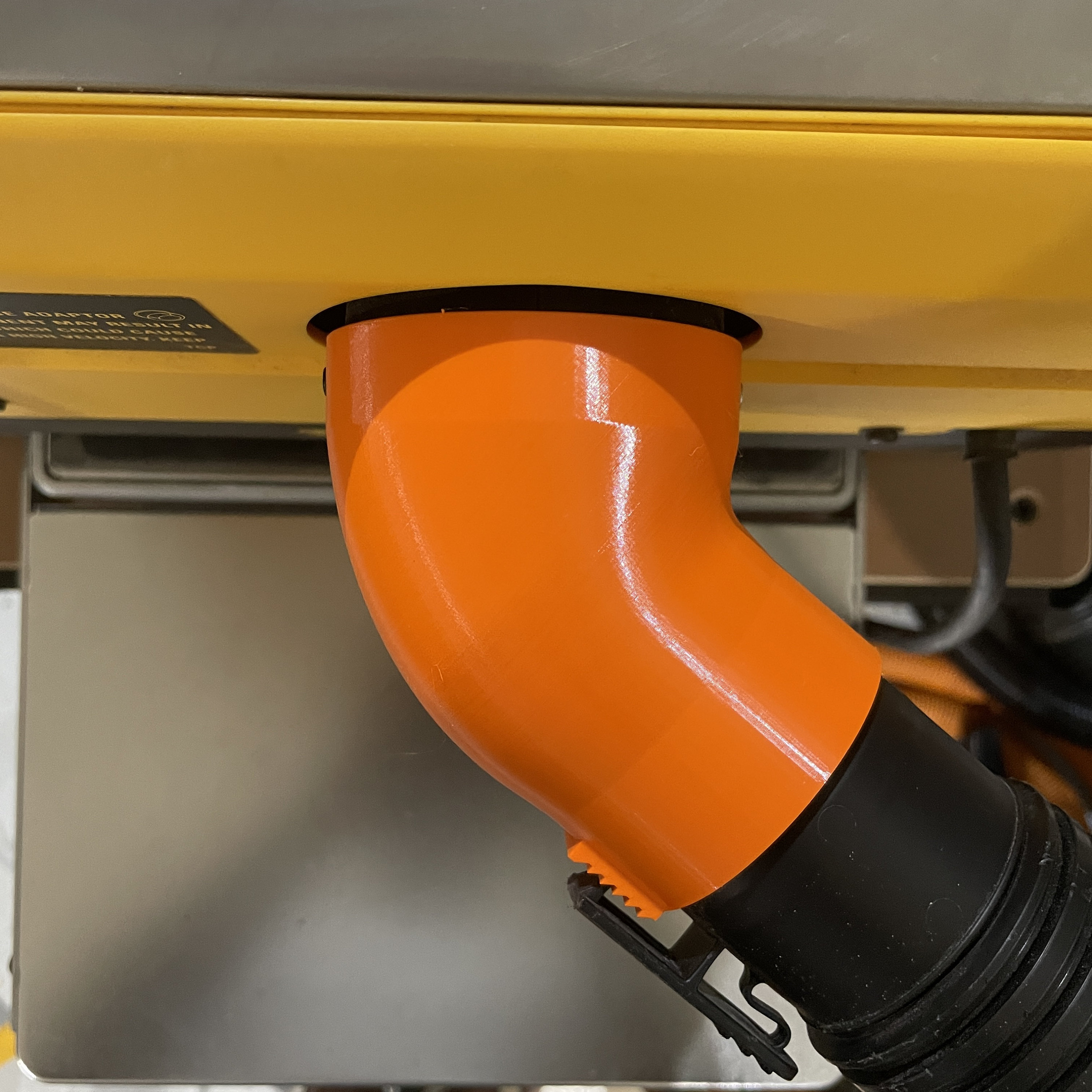 2.5 Inch Dust Collection Hose Adapter for Dewalt DW735 DW735X | Dewalt ...