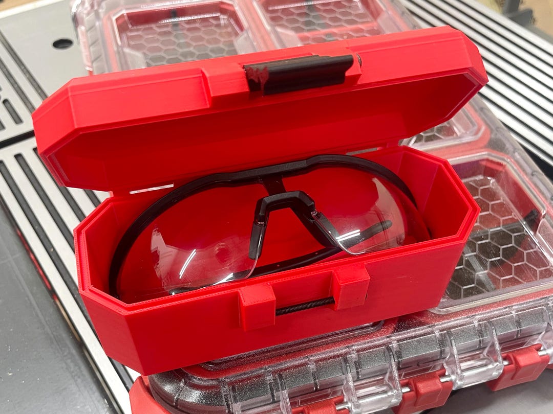 Personalized Feet Mounting Milwaukee PACKOUT Safety Glasses Case | Gift ...