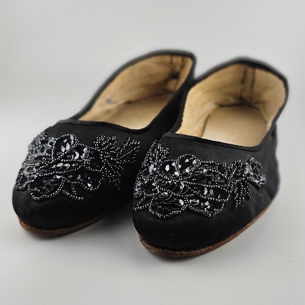Satin Slippers - Etsy