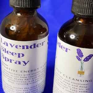 Lavender Sleep Spray, Natural Sleep Aid, Pillow Mist, Natural Room ...