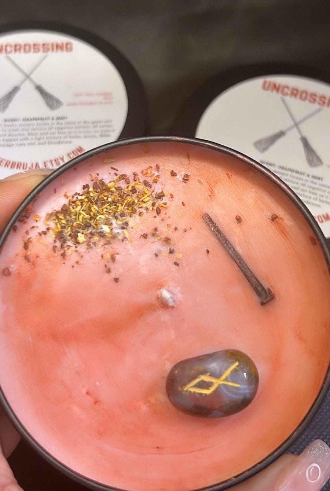 Uncrossing Candle, Bloodstone Candle, Jinx Breaker, Hex Removal, Curse ...