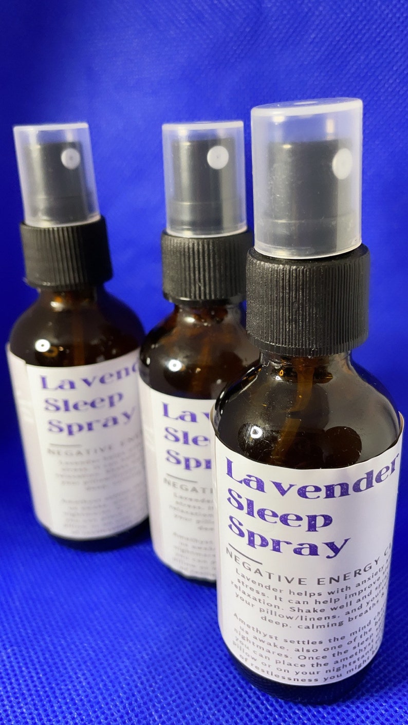 Lavender Sleep Spray, Natural Sleep Aid, Pillow Mist, Natural Room ...