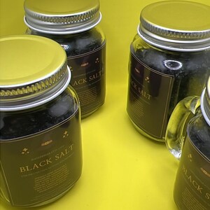 Black Salt, Housewarming Gift, Protection Salt, Ritual Salt, Remove ...