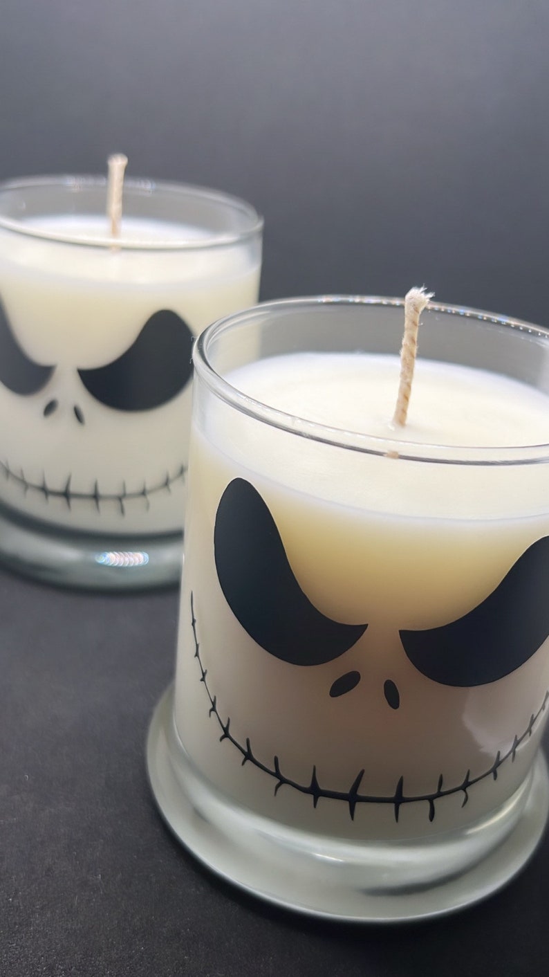 Jack Candle Jack Skullington Character Candle Nightmare - Etsy