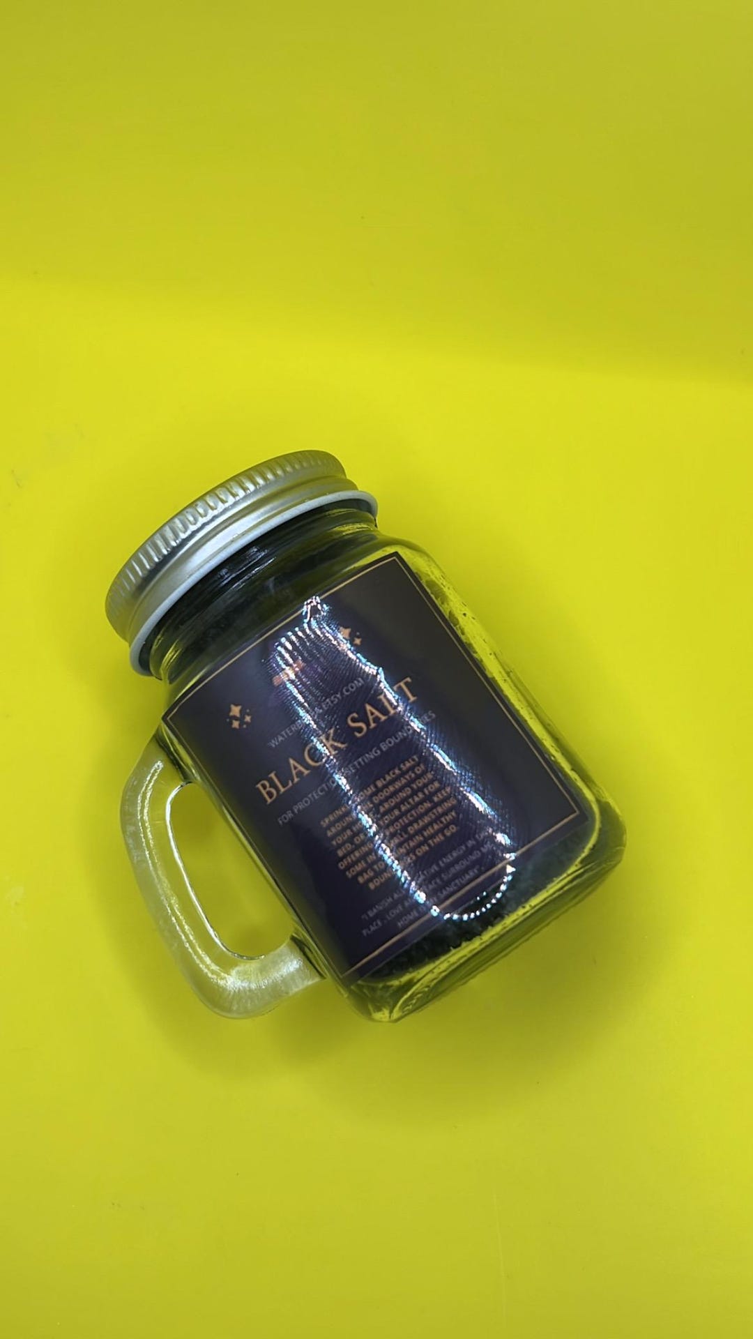Black Salt, Housewarming Gift, Protection Salt, Ritual Salt, Remove ...
