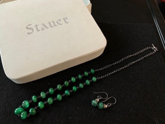 Stauer emerald necklace store