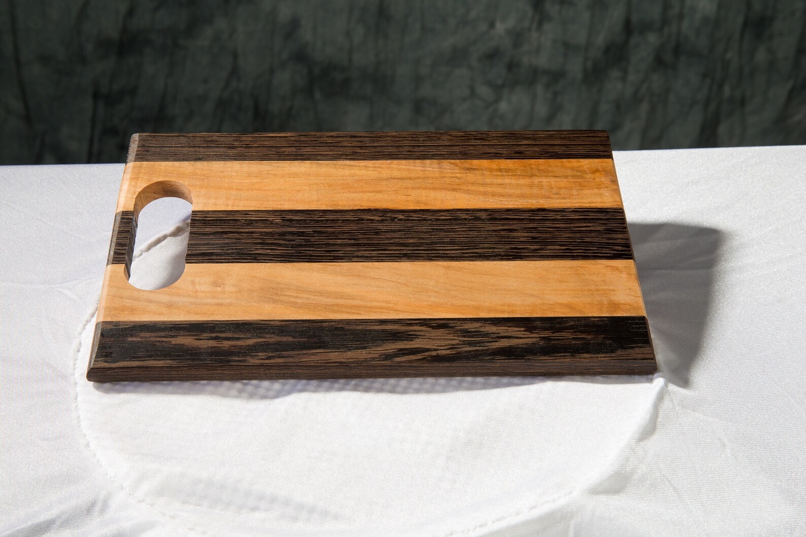 Small African Wenge & Curly Maple Cutting Board/cheese Board - Etsy
