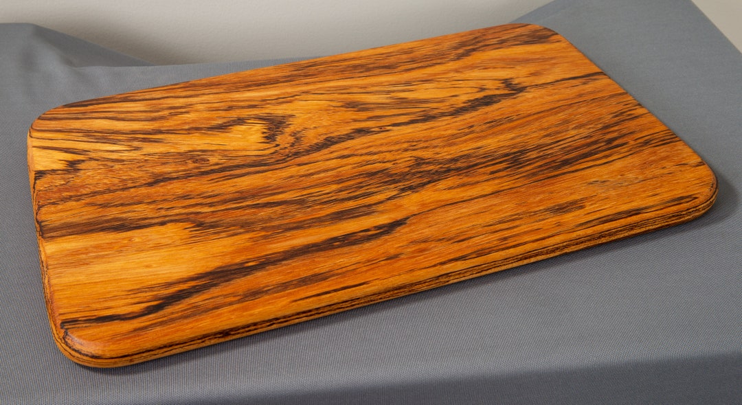 Zebrawood Cutting Board/charcuterie Board - Etsy