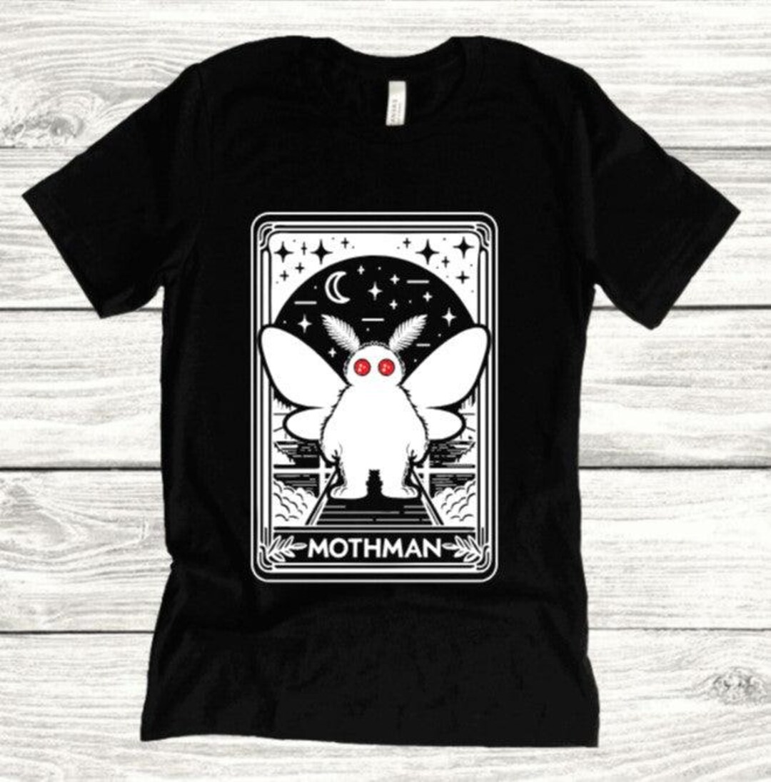 Mothman Tarot - Available in T-shirt, Pullover, Hoodie, Tank or Long ...
