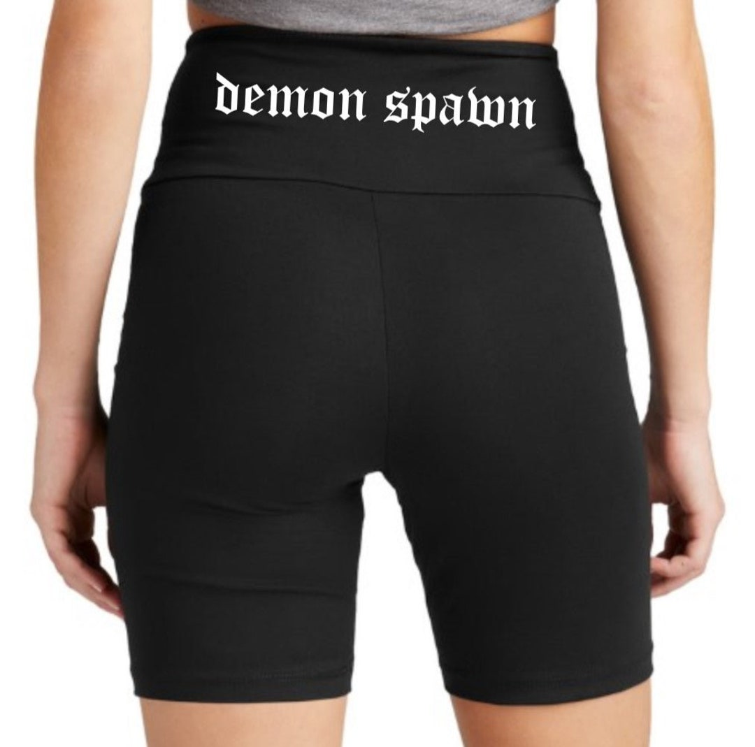 Bike Shorts Demon Spawn - Etsy
