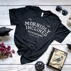 Morbidly Inclined - Spirit Board - T-shirt - Etsy