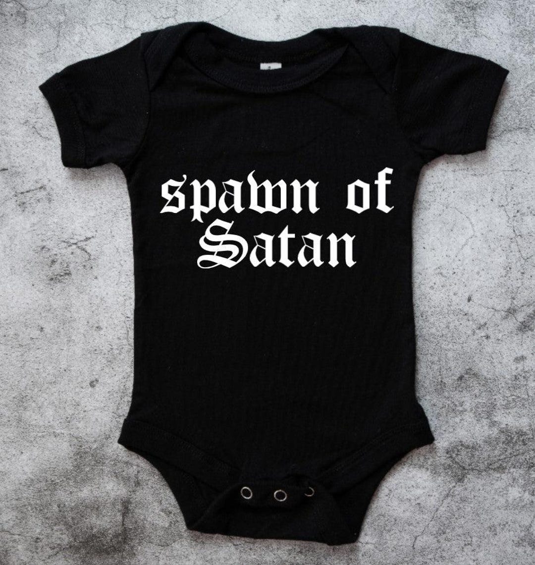 Baby/kids Bodysuit Spawn of Satan - Etsy